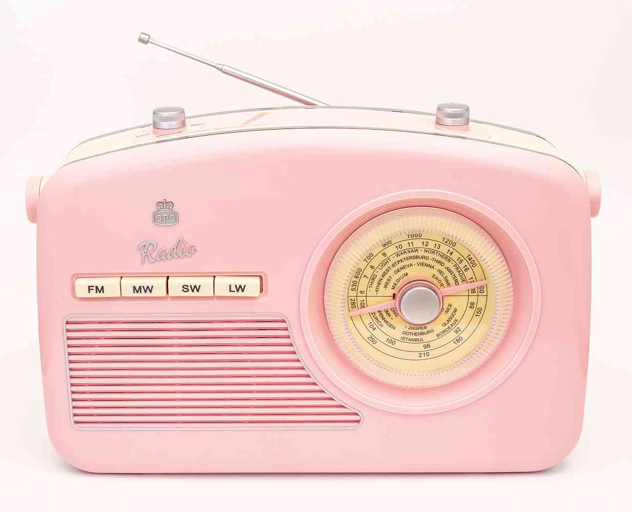 Radio Rétro GPO Rydell Rose - LeBazaraCaro