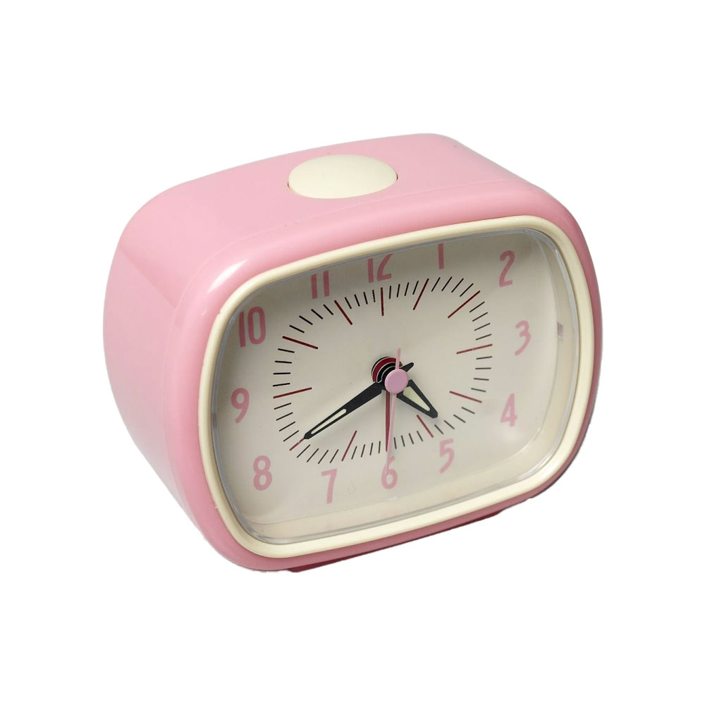 Réveil Rétro Rose - LeBazaraCaro